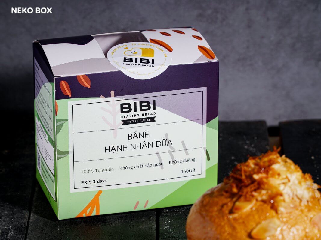 Giải pháp bao bì sản phẩm thông minh cho Bibi Healthy Bread – Neko Box