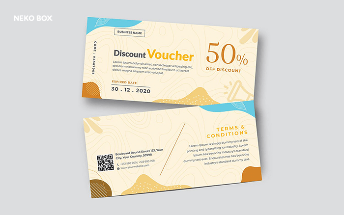 In Voucher – Địa chỉ thiết kế in ấn voucher chuyên nghiệp – Neko Box